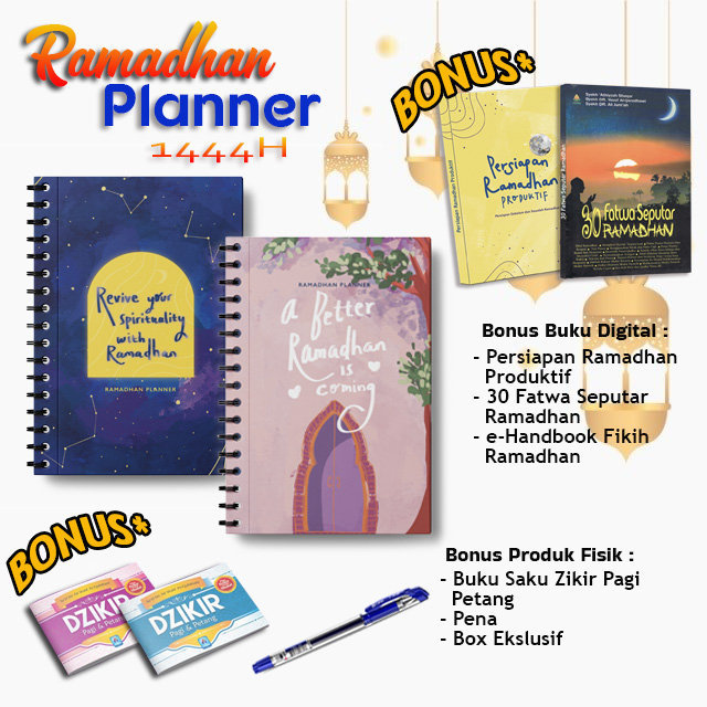Ramadhan Planner 1444 H/ 2023 M | Solusi Muslim